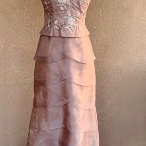 Niki Lavis | Dresses | Niki By Niki Livas Formal Tiered Maxi Dress ...